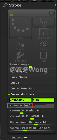 [ZBrush]CurveTube笔刷